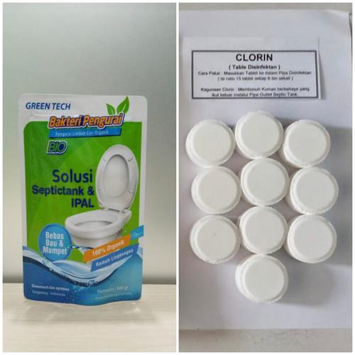 Jual GREENTECH Bakteri Bio septic tank dan Tablet Clorin - Kab ...