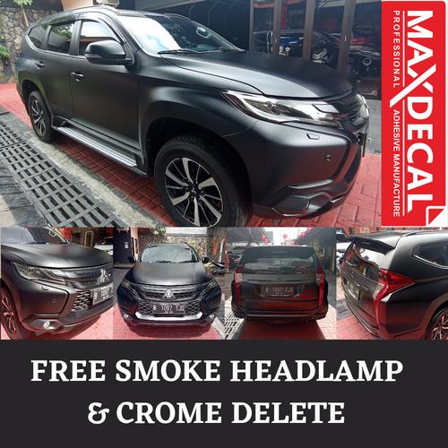 Jual Wrapping Sticker Mobil Full Body Black Matt Satin Maxdecal Premium - Jakarta Timur - king ...