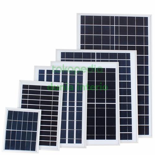 Jual panel solar panel surya 15wp 6v papan solar cell - 15w350*350polos ...