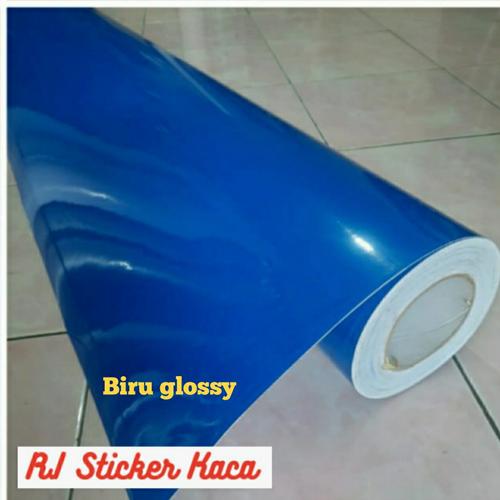 Jual Sticker Furniture lemari Triplek putih - biru glossy - Kota Bekasi ...