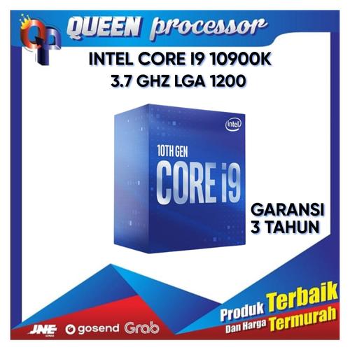 Jual Processor Intel core i9 10900K 3.7 GHz BOX Socket 1200 NEW ITEM ...