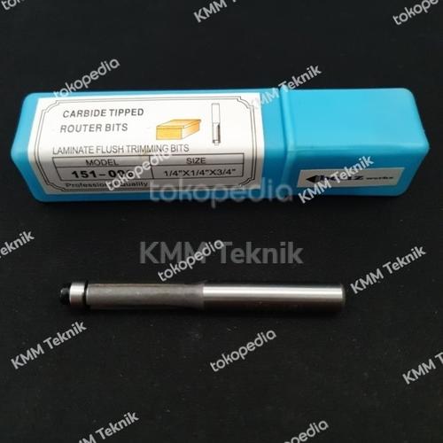 Jual BENZ 151-006 FLUSH TRIMMING BITS / MATA ROUTER CUCI HPL KAYU 1/4 ...