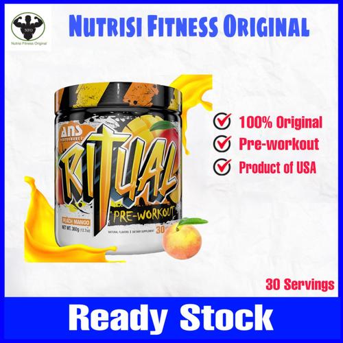 Jual ANS Performance Ritual 30 Servings Pre Workout Preworkout - GRAPE ...