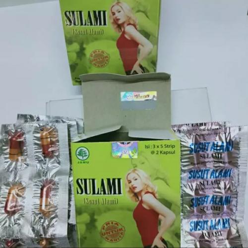 Jual sulami kapsul strip isi 30 kapsul / sulami pelangsing original ...
