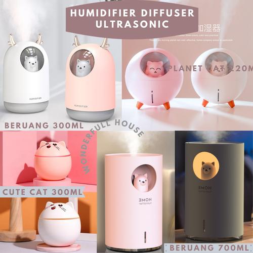 Promo Humidifier Diffuser Pelembab Ruangan Beruang Kucing Cat ...