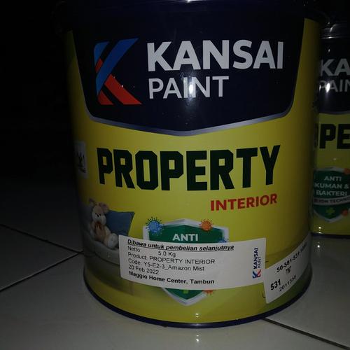 Jual cat tembok kansai paint (5KG) - Amazon Mist - Kab. Bekasi ...