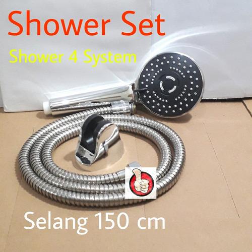 Jual Shower Mandi / Hand Shower Mandi Set + Selang - HS A - Kota ...