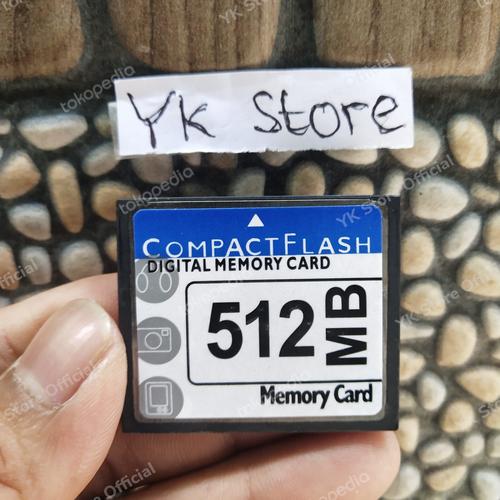 Jual Memory CF card 512 MB industrial compact flash digital SLR kamera ...