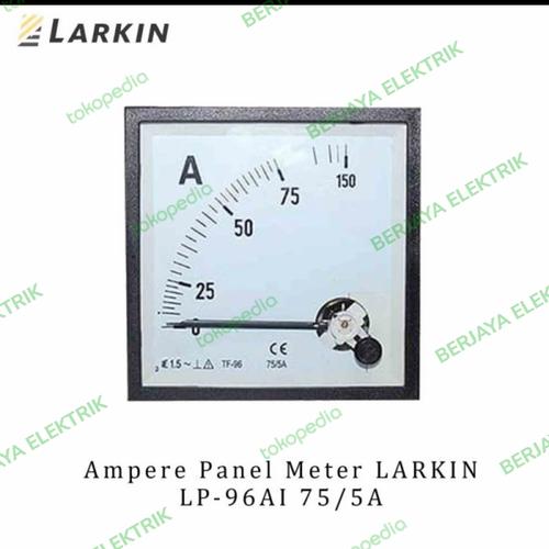 Jual Larkin Analog AC Ampere Meter LP-96AI 30A-6000A Via CT - Jakarta ...