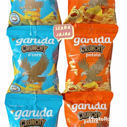 Jual Snack Garuda crunchy potato & Garuda O Corn 1 Renceng - O'Corn ...