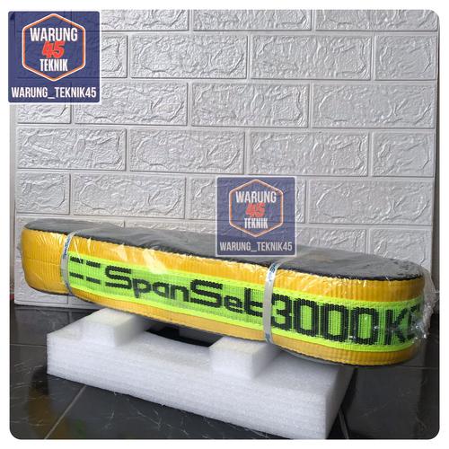 Jual SPANSET WEBING WEBBING SLING 3 TON X 10 METER SPANSET - Jakarta ...