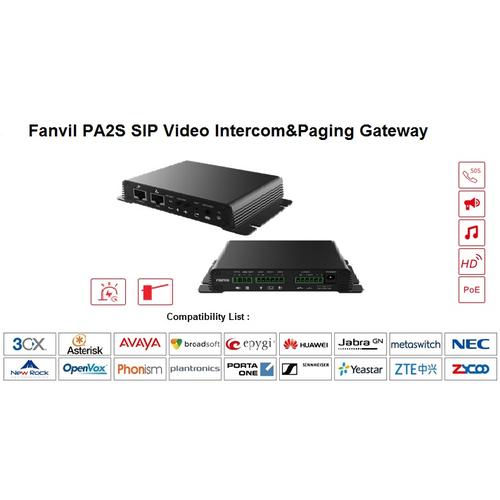 Jual Fanvil PA2S SIP Video Intercom & Paging Gateway - Jakarta Timur - msb-networking | Tokopedia