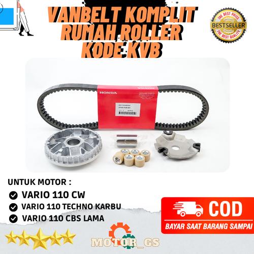 Jual Van Belt Vanbelt KVB KOMPLIT - Roller - rumah ROLLER, Vario 110 Cw OLD - Kota Tangerang ...