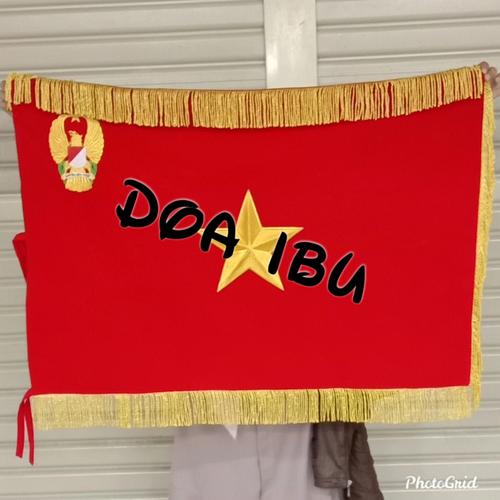 Jual bendera rapati TNI AD bintang 1 ukuran 60x90 - Jakarta Pusat - DO ...