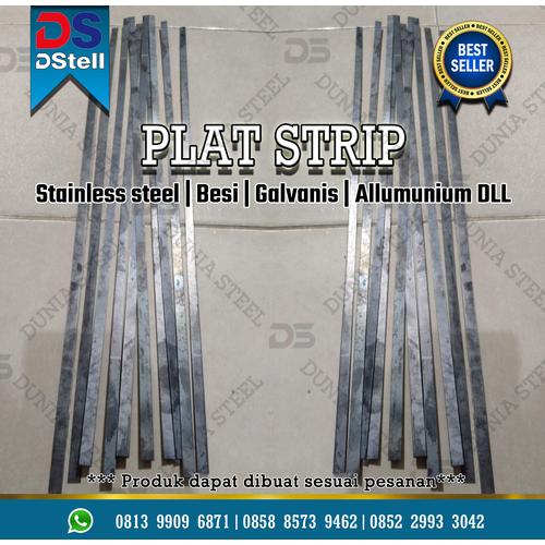 Jual Plat strip besi 10x500mm tebal 1mm - 10x500 MM - Jakarta Timur ...