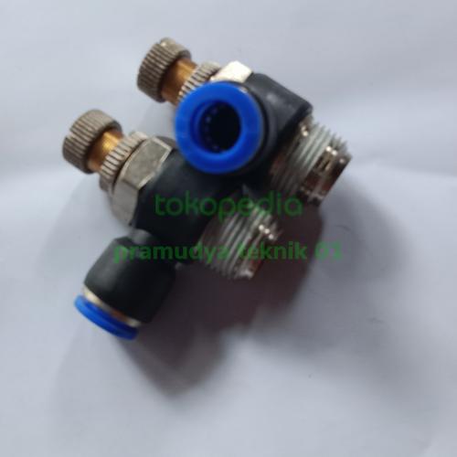 Jual Fitting nepel angin pneumatic speedcontrol 8 drat 3/8 inch (sc 8 ...