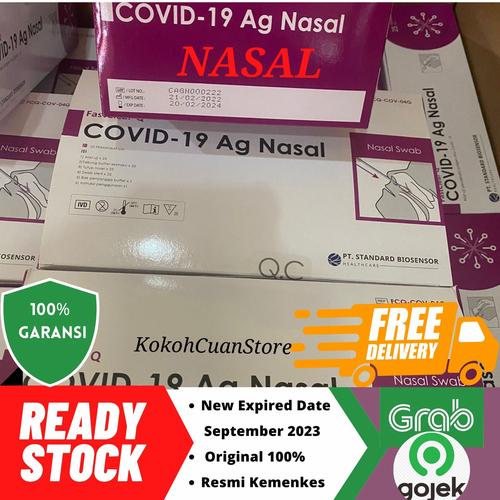 Jual swab antigen fastclear Q biosensor naso dan nasal 1 box isi 25 pcs ...