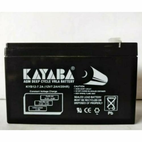 Jual Aki UPS 12V 7Ah 12V7Ah Kayaba AGM Deep Cycle VRLA Battery GEL ...