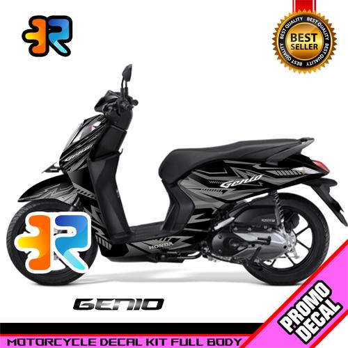 Jual Stiker Decal Striping Motor Honda Genio Motif Simple Sticker Full ...