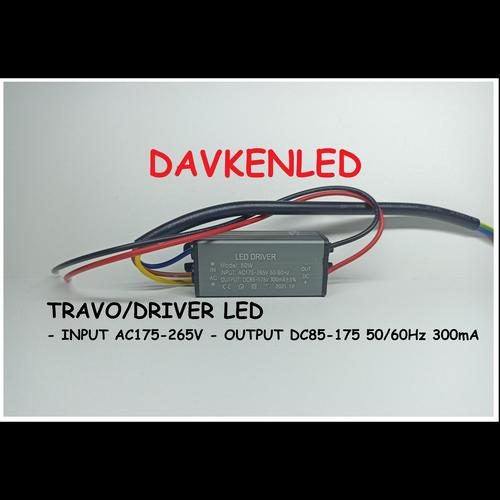 Jual Travo Lampu LED 50watt / Driver Lampu LED 50w / Travo LED 50w ...