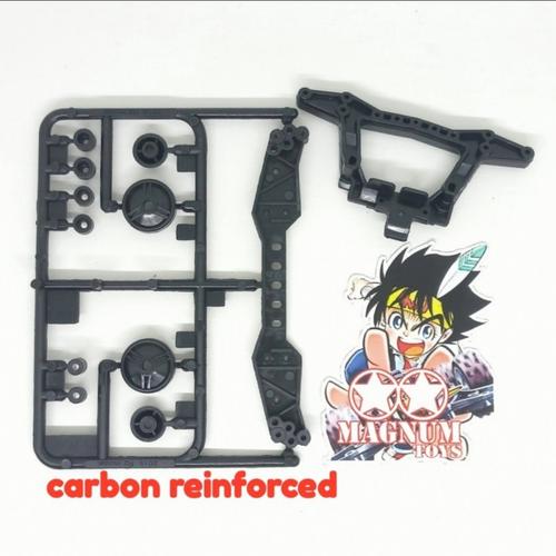 Jual Rep Tamiya 15412 Reinforced Real Double Roller Stay (Akar Carbon ...