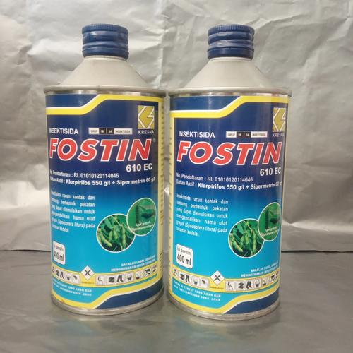 Jual FOSTIN 610 ec 500 ml Insektisida - Bahan aktif :klorpirifos 550 g ...