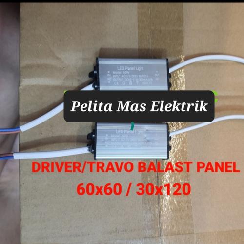 Jual DRIVER LED PANEL 30x120 60x60 48WATT 48W TRAVO BALAST 48 WATT 48 W ...