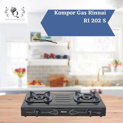 Jual Kompor Gas Rinnai Kompor Gas RI 202 S 2 Tungku Sun Burner PROMO ...