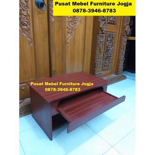 Jual Meja Laptop Komputer Tulis Belajar Laci Keyboard Lesehan Pendek ...