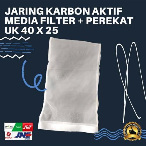Jual JARING KARBON AKTIF + PEREKAT MEDIA FILTER - Kab. Bekasi ...