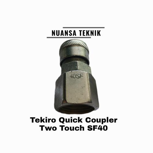 Jual Tekiro Quick Coupler Two Touch SF40 / Kompresor Angin Tekiro - Kab. Garut - NuansaTeknik ...