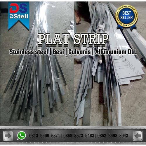 Jual Plat Strip Stainless 201 |25x1220mm| Tebal 1 mm|finish HL ...