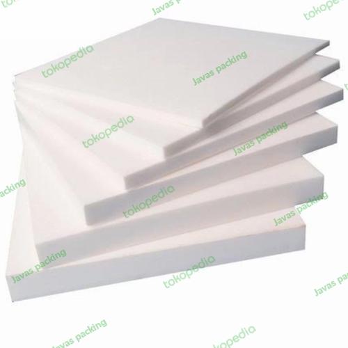 Jual teflon sheet / ptfe lembaran tebal 10mm 1m x 1m - Jakarta Barat - Javas packing | Tokopedia