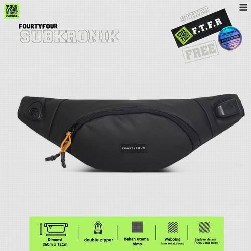 Promo Tas WaistBag Pria FourtyFour Subkronik - Tas Pinggang Pria ...