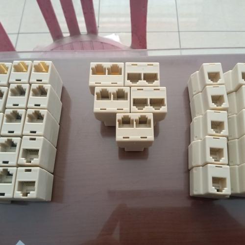 Jual Barrel RJ11 Double 1-2 Connector Barel Cabang RJ11 Splitter ...