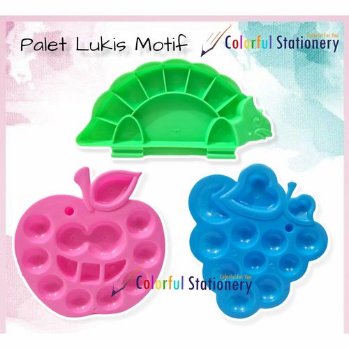 Jual palet lukis plastik / palet Lukis Motif - Apel - Kota Bogor ...
