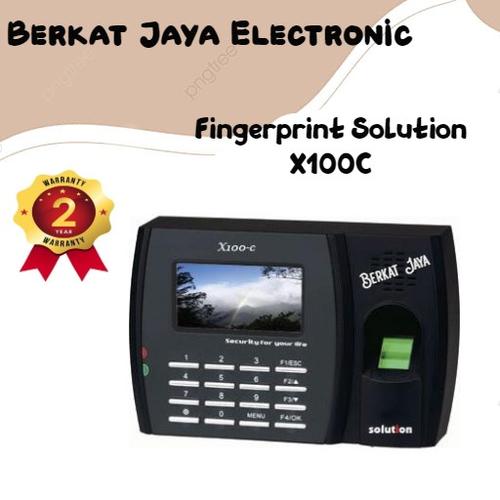 Jual Finger print SOLUTION X100-C - Jakarta Barat - Berkat Jaya ...