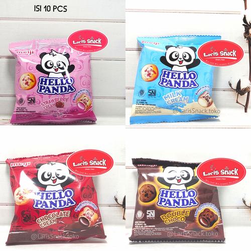 Jual Hello Panda Meiji Renceng 10gr (1 Packs isi 10) - Milk - Jakarta ...