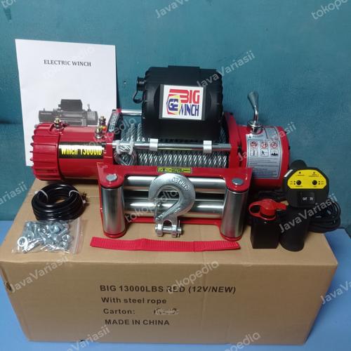 Jual BiG winch 13.000lbs Gen2 6ton winch offroad towing derek - Jakarta ...