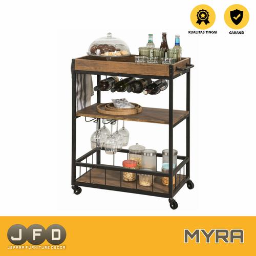Jual Meja Troli Industrial Meja Kitchen Troli Dorong Myra Industrial ...