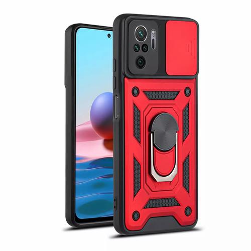 Jual Casing Case Redmi Note 10 10s Pro 5g - Military Ringstand Cam ...