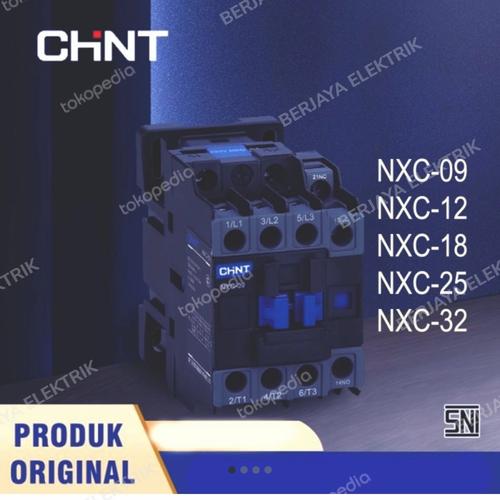 Jual Contactor / Kontaktor Chint NXC-09 3P 9A 220V - Jakarta Pusat ...