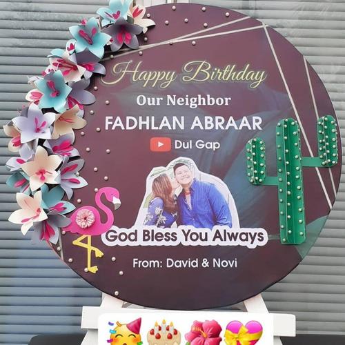 Jual Papan bunga cantik / bunga kertas jakarta / papan bunga mini ...