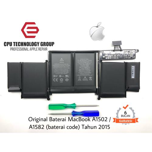 Jual Original Baterai MacBook Pro Retina 13 inch A1502 / A1582 Tahun ...