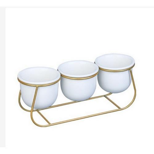 Jual STANDING VAS MINI ISI 3 / Standing Pot Bunga / POT STANDING BESI ...