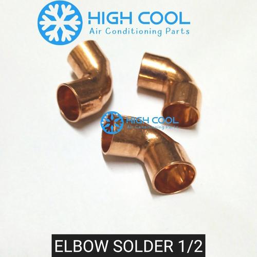 Jual Elbow Tembaga 1/2 Inch / Knee Tembaga/Fitting Tembaga 1/2 Inch - Kota Surabaya - HIGH COOL ...