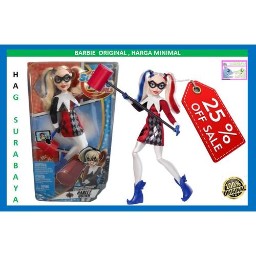 Jual barbie DC Super Hero Girls Comic Classics Harley Quinn Doll - Kab ...