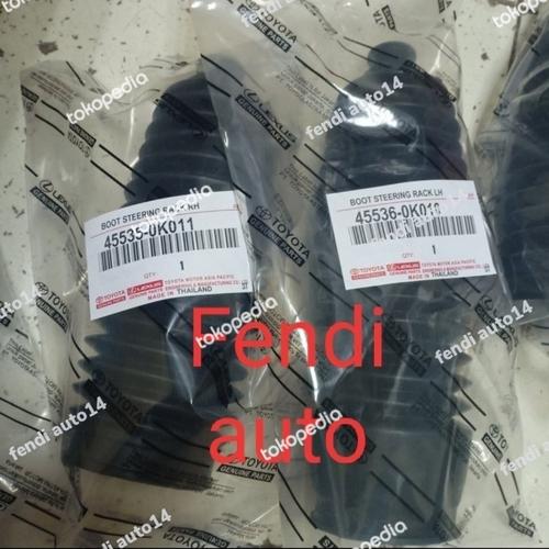 Jual karet boot steering rack Toyota kijang Innova original 1set kiri ...