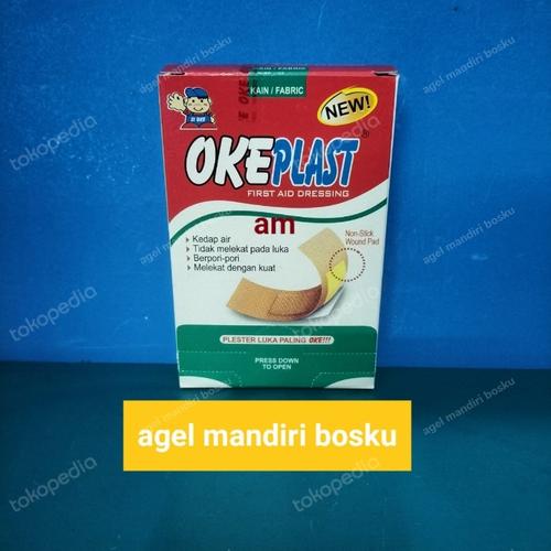 Jual OK PLAS first aid dressing/plester ok plast strip/Hansaplast ...