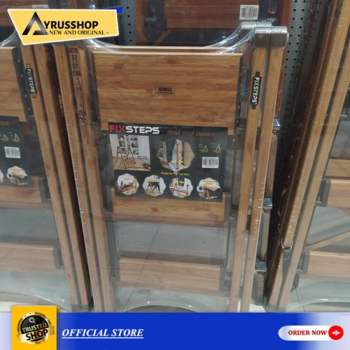 Jual Fixsteps Tangga Lipat Slim 3 Step/Tingkat/Tangga Praktis/Portable ...